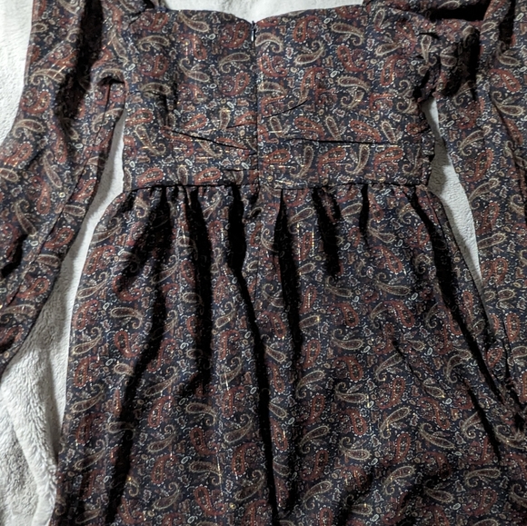 O.P.T. | Dresses | Nwt Opt One Pretty Time Paisley Dress Chiffon Small ...